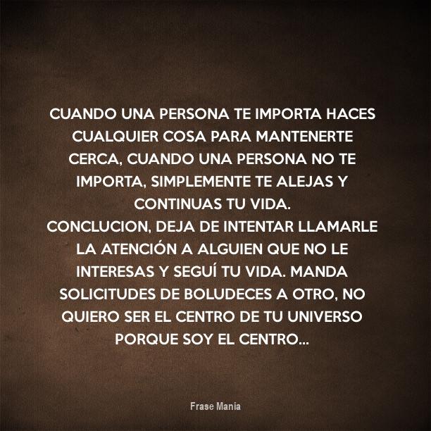 Cartel para: Cuando una persona te importa haces cualquier cosa para ...