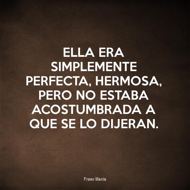 Cartel para: Ella era simplemente perfecta, hermosa, pero no estaba ...