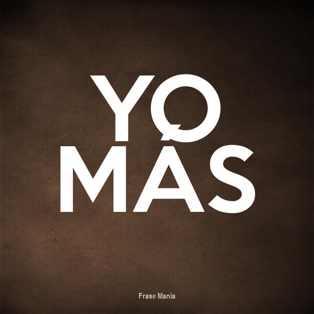 Cartel para: Yo más