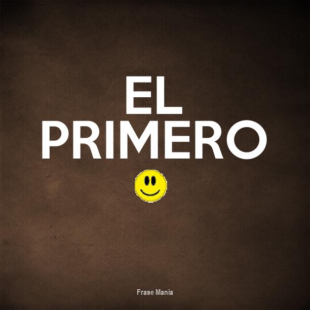Cartel para: El primero :)