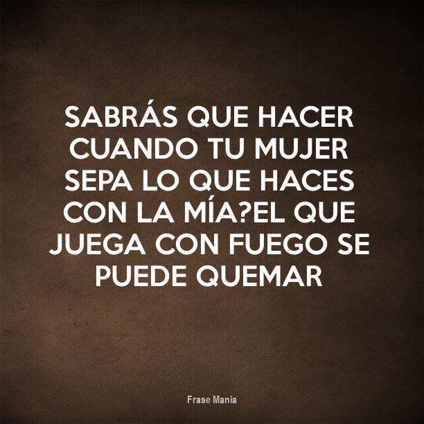 Cartel para: Sabrás que hacer cuando tu mujer sepa lo que haces con la ...