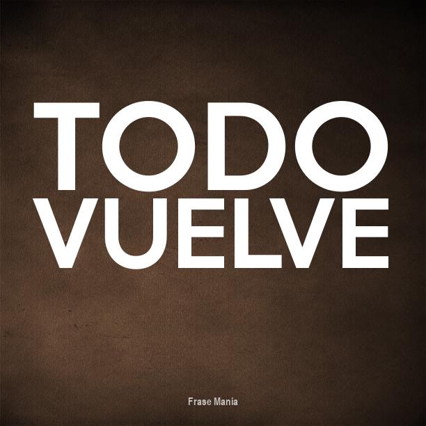 Cartel para: Todo vuelve